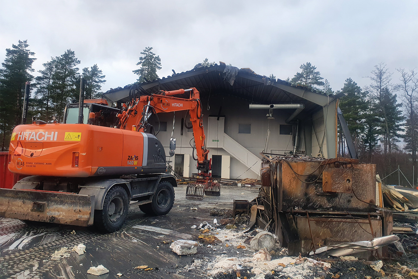 Rivning - Säker rivning i Uppsala - Miljö Entreprenad i Uppland AB